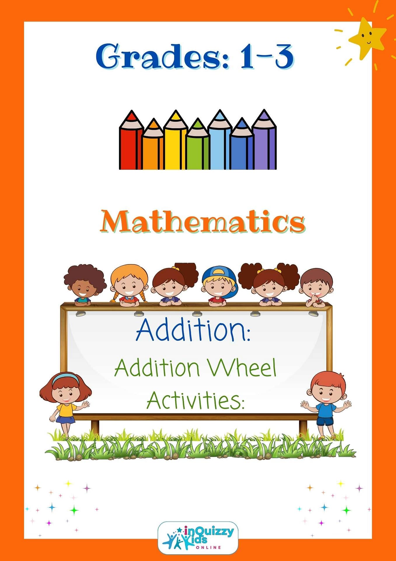 Grades 1-3: Addition Wheel Activities – inQuizzy Kids