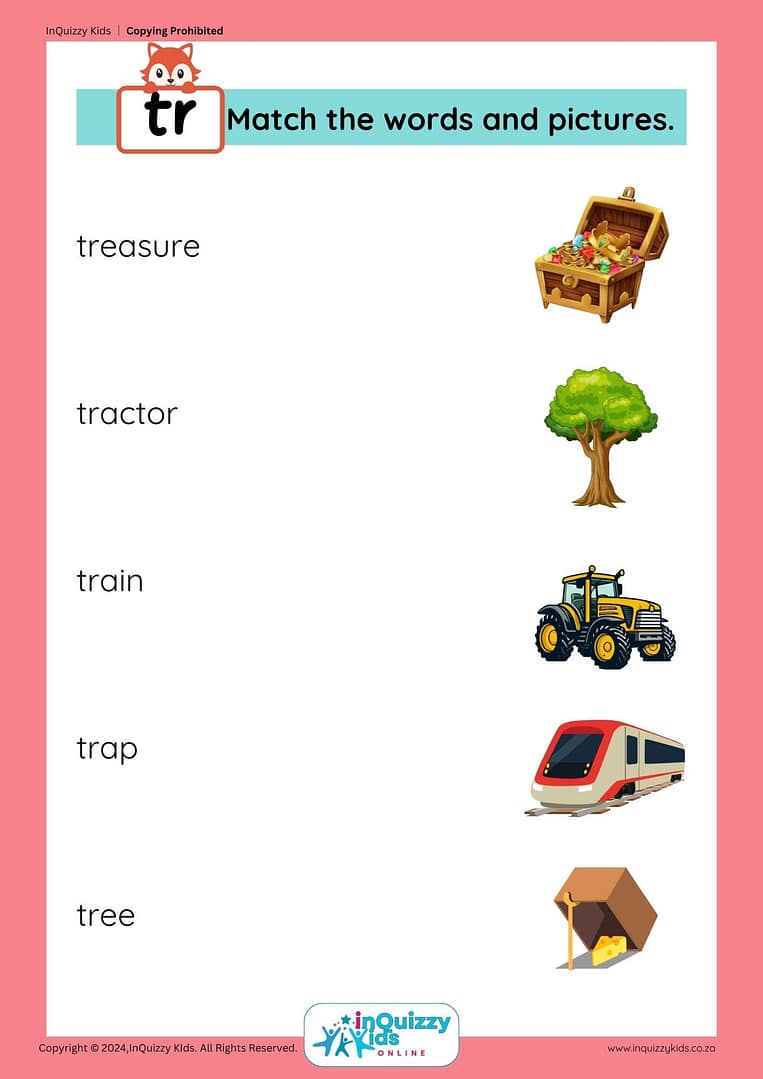 Grades 1-3: Blends and Digraphs; “sh,” “bl,” “ch,” “tr,” “gl ...